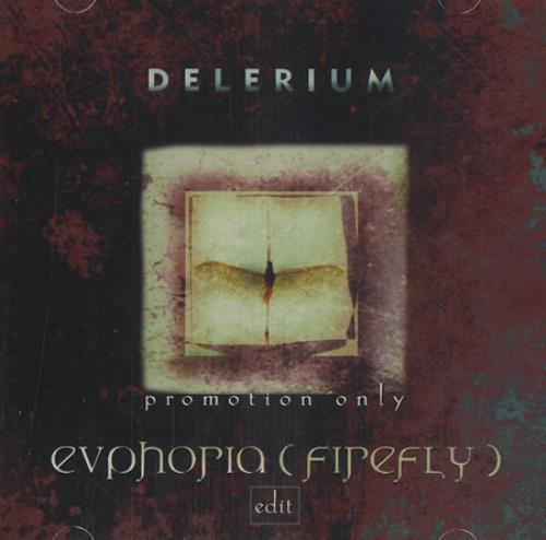 Delerium Euphoria (Firefly) US Promo CD single (CD5 / 5") (412520)