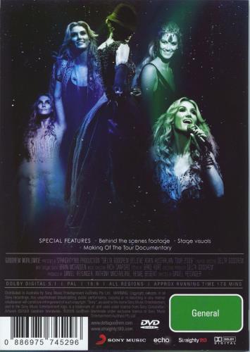 Delta Goodrem Believe Again Live Tour Australian 2-disc CD/DVD set (479375)