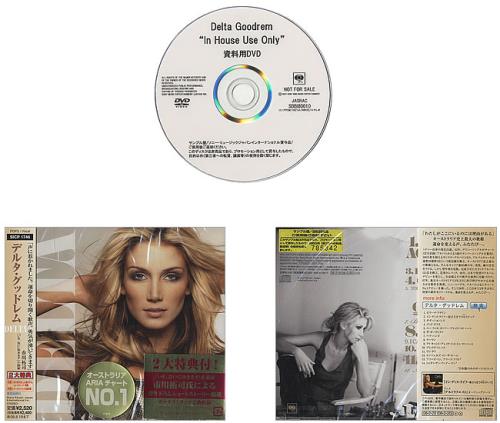 Delta Goodrem Delta + EPK & Booklet Japanese Promo CD album (CDLP) (438797)