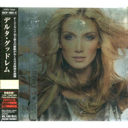 Delta Goodrem Delta +1 Deluxe Edition Japanese Promo 2-disc CD/DVD set ...
