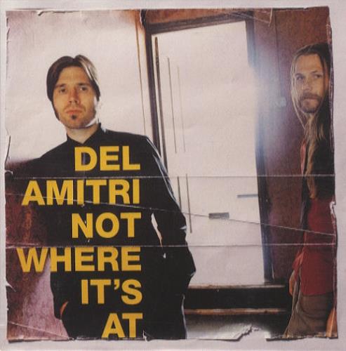 Del Amitri Not Where It's At - Wallet US Promo CD single (CD5 / 5") (88564)