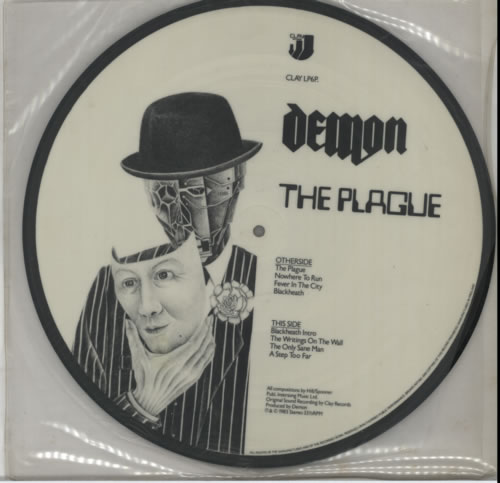 Demon (Rock) The Plague UK picture disc LP (vinyl picture disc album ...