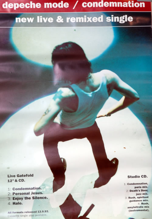 Depeche Mode Condemnation UK poster (606099)