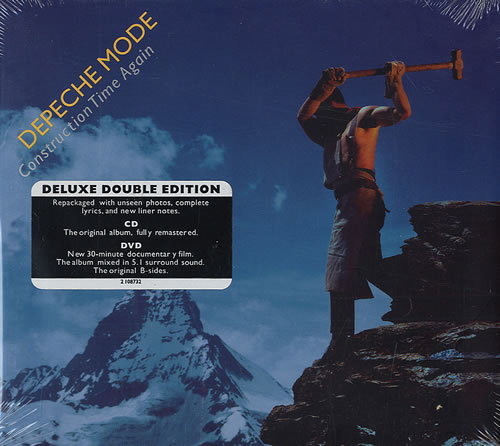 Depeche Mode Construction Time Again - Deluxe Edition US 2-disc CD/DVD ...