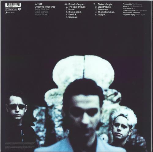 Depeche Mode Ultra UK vinyl LP album (LP record) (768039)