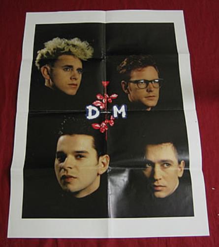 Depeche Mode Violator + Poster German vinyl LP album (LP record) (379950)