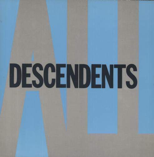 Descendents All - 1st US vinyl LP album (LP record) (827290)