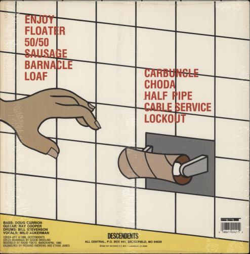 Descendents Enjoy! US vinyl LP album (LP record) (867608)