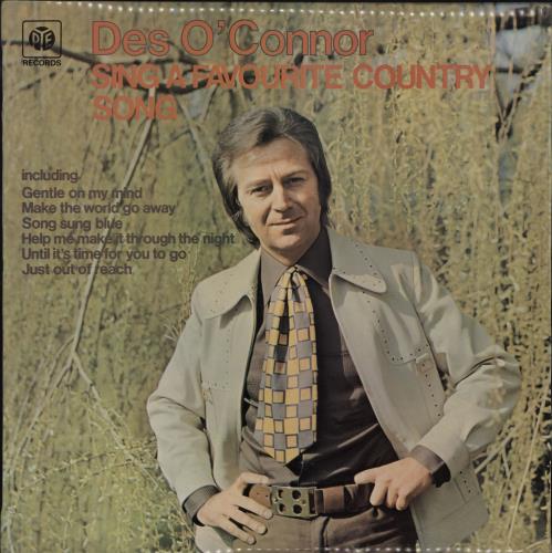 Des O'Connor Sing A Favourite Country Song UK vinyl LP album (LP record ...