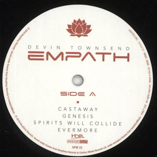 Devin Townsend Empath - 180 Gram + CD German 2-LP vinyl record set (Double LP Album) (742360)