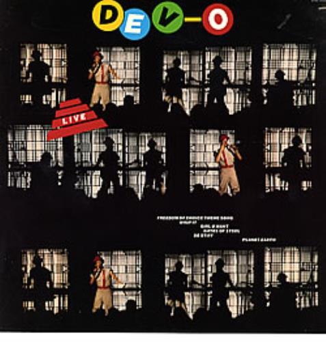 Devo Live US vinyl LP album (LP record) (280936)