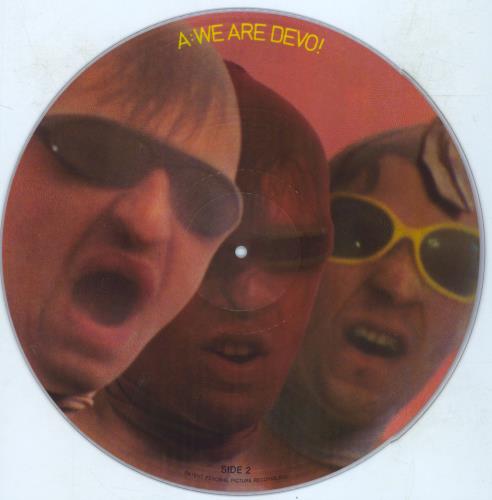 Devo Q:Are We Not Men? A: We Are Devo! UK picture disc LP (vinyl picture disc album) (436524)