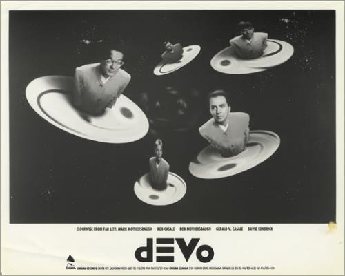 Devo Smooth Noodle Maps US Promo media press pack (490589) PRESS PACK