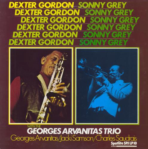 Dexter Gordon Parisian Concert UK vinyl LP album (LP record) (830062)