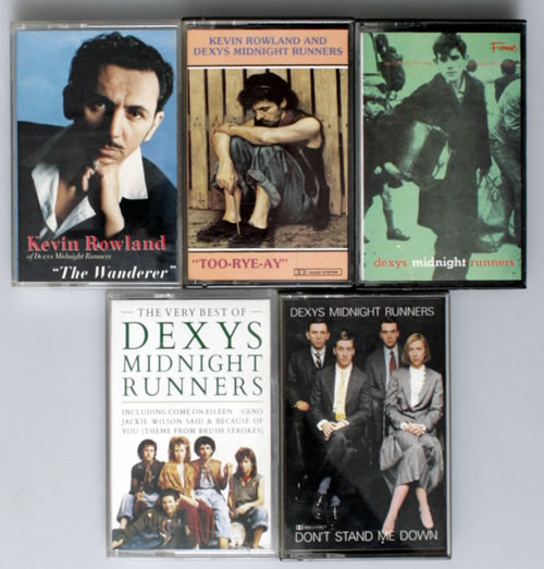 Dexys Midnight Runners Collection of 5 Albums UK cassette album (550616)