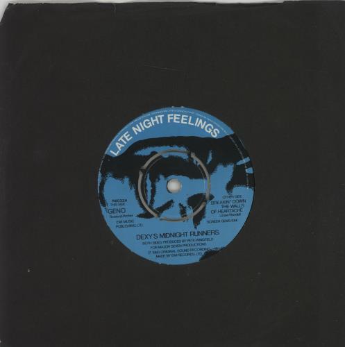 Dexys Midnight Runners Geno UK 7" vinyl single (7 inch record / 45 ...