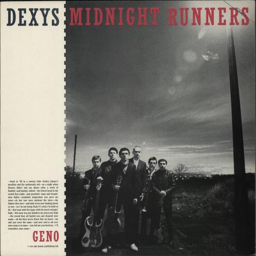 Dexys Midnight Runners Geno UK vinyl LP album (LP record) (777950)