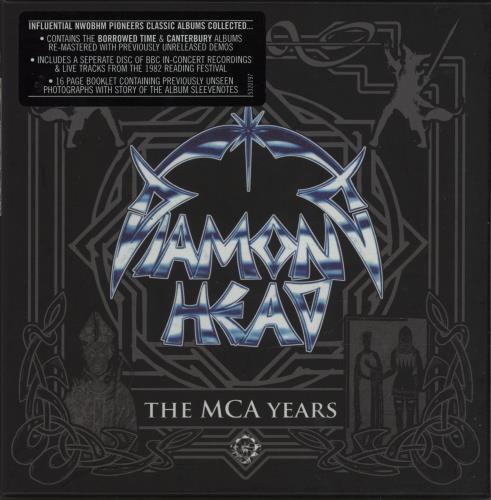 Diamond Head The MCA Years UK 3-CD album set (Triple CD) (480554)
