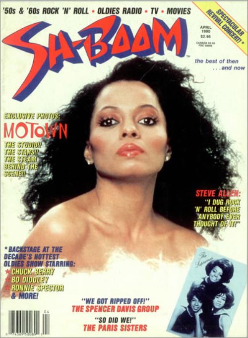 Diana Ross Sh-Boom US magazine (491113) APRIL 1990