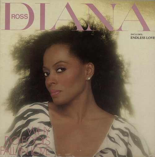 Diana Ross Why Do Fools Fall In Love Dutch vinyl LP album (LP record) (624767)