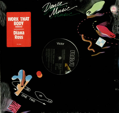 Diana Ross Work That Body - sealed US 12" vinyl single (12 inch record ...