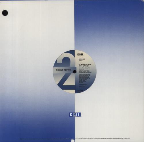 Dianne Reeves More To Love US Promo 12" vinyl single (12 inch record / Maxi-single) (849491)