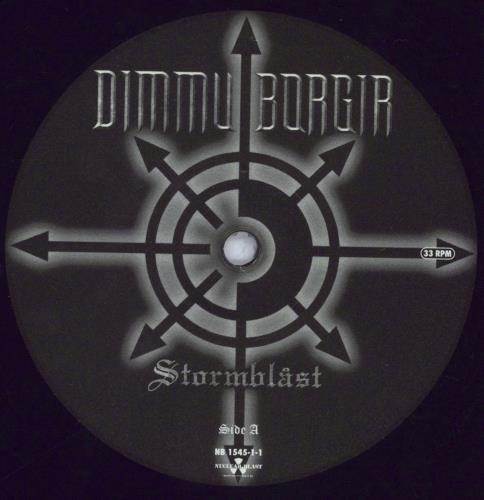 Dimmu Borgir Stormblast German vinyl LP album (LP record) (833002)