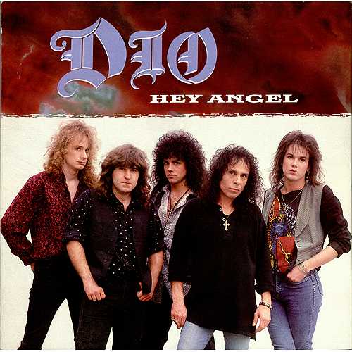 Dio Hey Angel UK 12" vinyl single (12 inch record / Maxi-single) (205844)