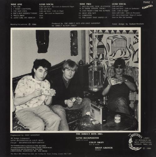 Direct Hits House Of Secrets UK vinyl LP album (LP record) (858633)