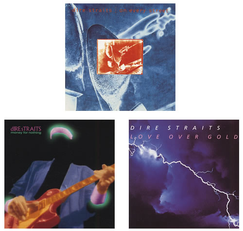 Dire Straits Set Of 4 CD Albums UK CD album (CDLP) (399738)