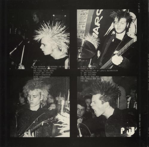 Discharge Hear Nothing See Nothing Say Nothing - EX UK vinyl LP album ...
