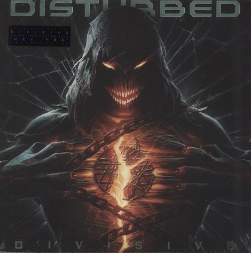 Disturbed Divisive - 140gm Blue vinyl - sealed German vinyl LP album ...