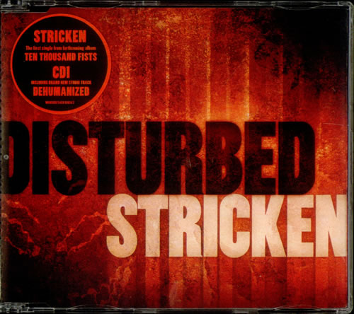 Disturbed Stricken UK CD single (CD5 / 5") (536312)