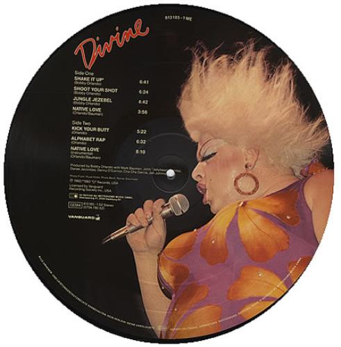Divine (80's) Divine German picture disc LP (vinyl picture disc album ...