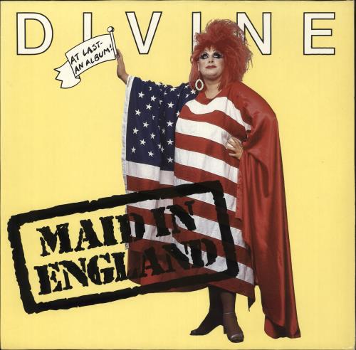 Divine (80's) Made In England UK vinyl LP album (LP record) (713321)