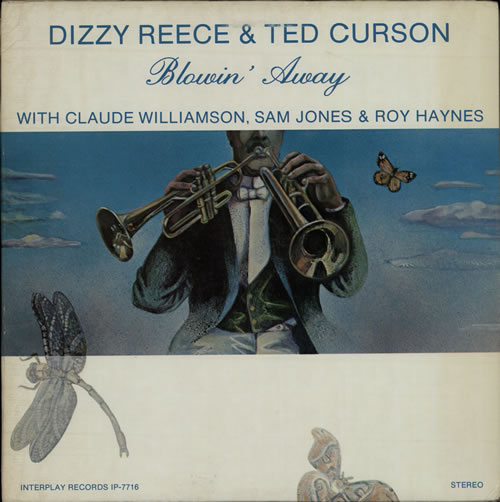 Dizzy Reece Blowin' Away US vinyl LP album (LP record) (585552)