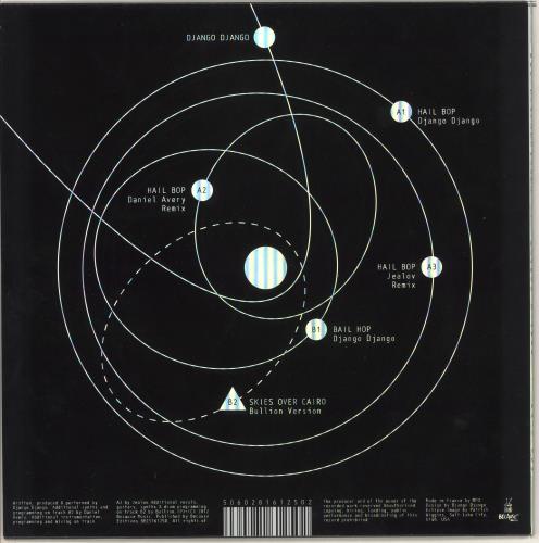 Django Django Hail Bop UK 12" vinyl single (12 inch record / Maxi ...