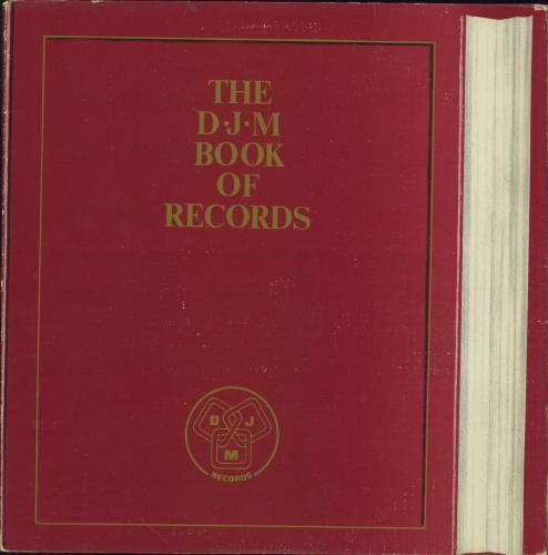DJM Records The DJM Book Of Records UK Promo vinyl LP album (LP record ...