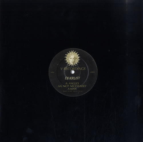 DJ Krust Angles UK 12" vinyl single (12 inch record / Maxi-single) (560120)