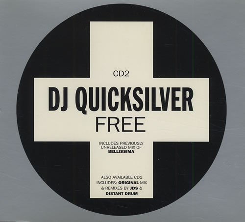 DJ Quicksilver Free UK 2-CD single set (Double CD single) (428945)