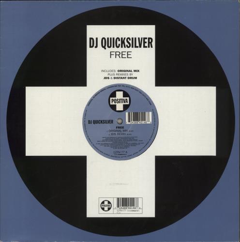 DJ Quicksilver Free UK 12" vinyl single (12 inch record / Maxi-single ...