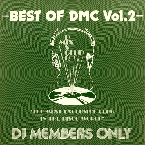 DMC Best Of DMC Vol. 2 UK Promo vinyl LP album (LP record) (2419)