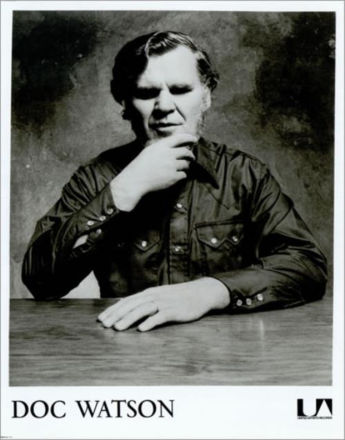 Doc Watson Memories US Promo media press pack (466228) PRESS PACK