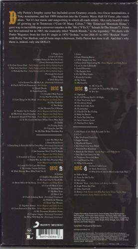 Dolly Parton Dolly UK 4-CD album set (818487)