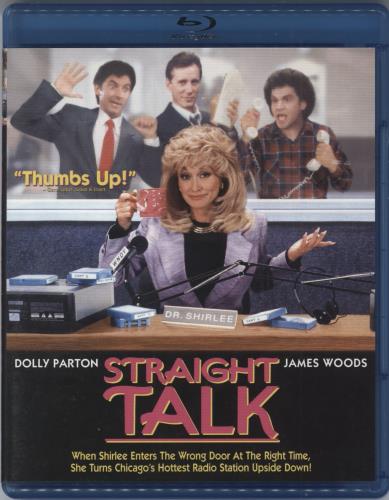 Dolly Parton Straight Talk US Blu Ray DVD (796249)