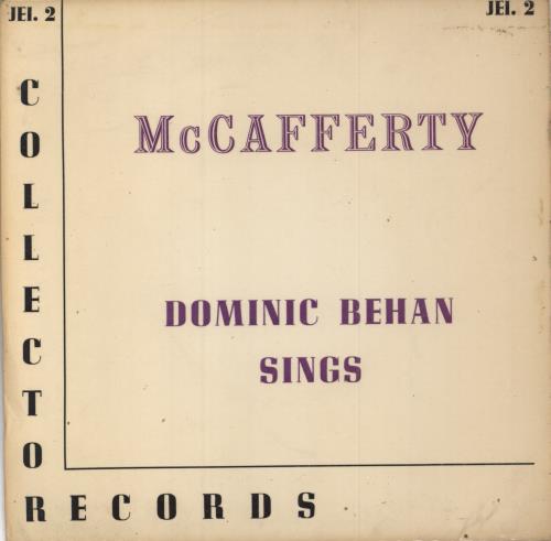 Dominic Behan McCafferty UK 7" vinyl single (7 inch record / 45) (797531)