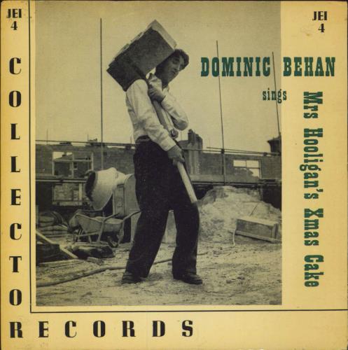 Dominic Behan Sings Mrs Hooligan's Xmas Cake UK 7" vinyl single (7 inch ...