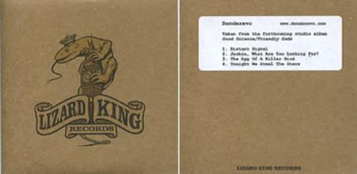 Donderevo Album Sampler UK Promo CD-R acetate (279116)