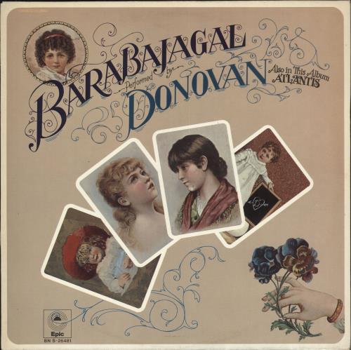 Donovan Barabajagal - Blue label Dutch vinyl LP album (LP record) (714119)