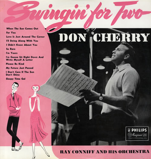 Don Cherry (Singer) Swingin' For Two UK vinyl LP album (LP record) (562255)